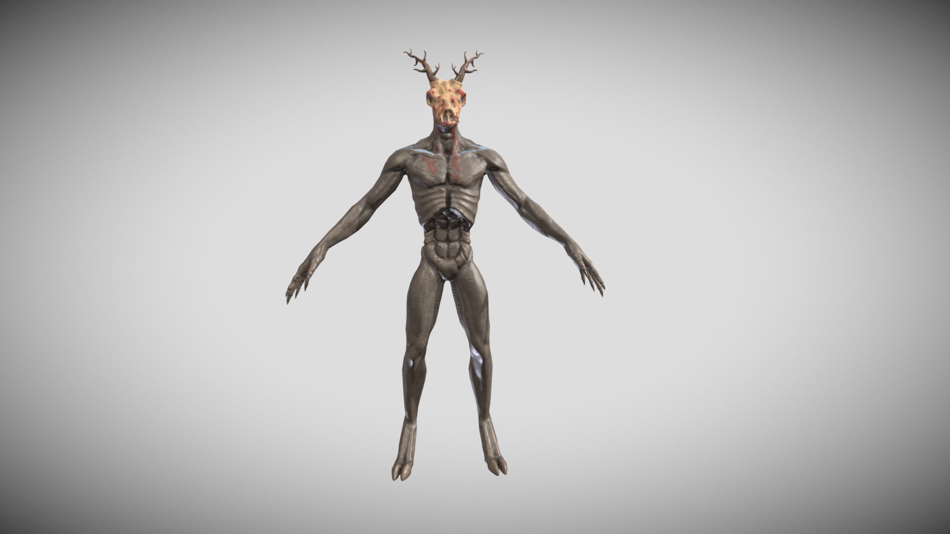 Wendigo - 3D model by May3d [abb6798] - Sketchfab