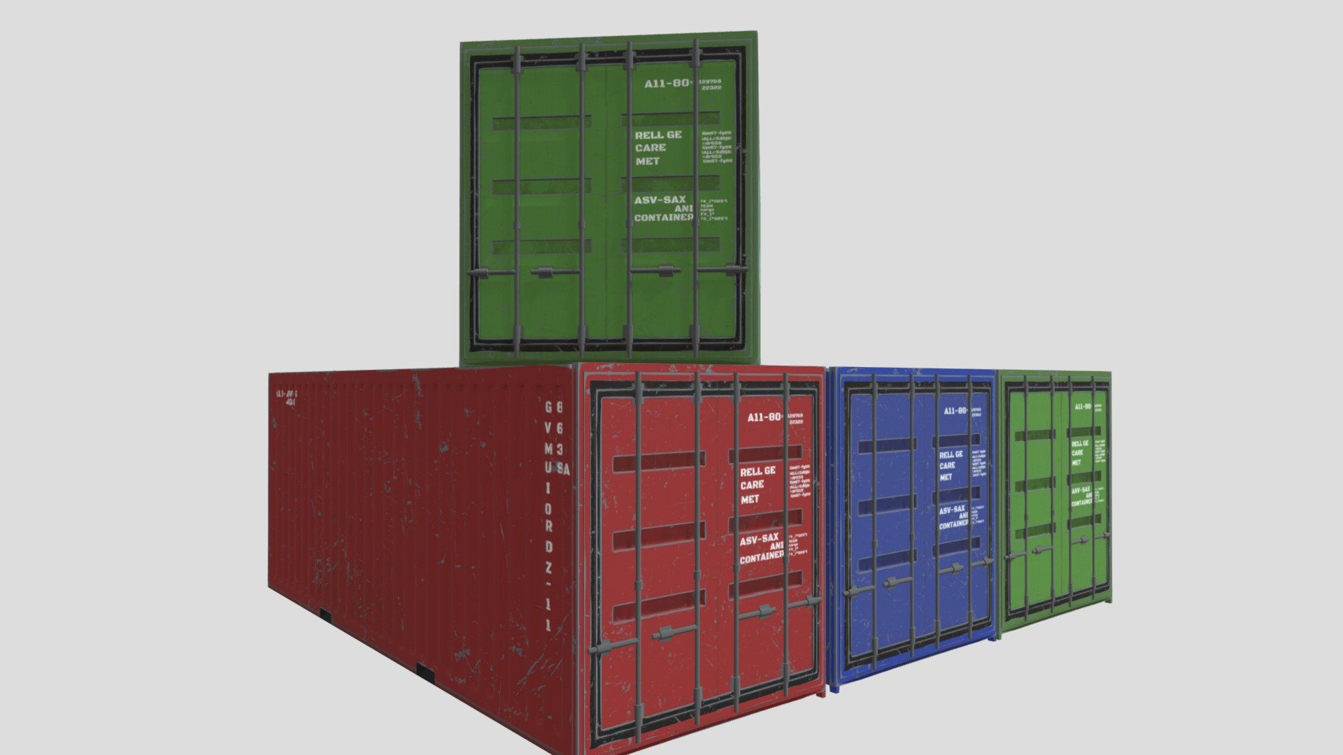 container 3D model - Download Free 3D model by A S V (@asv22322 ...