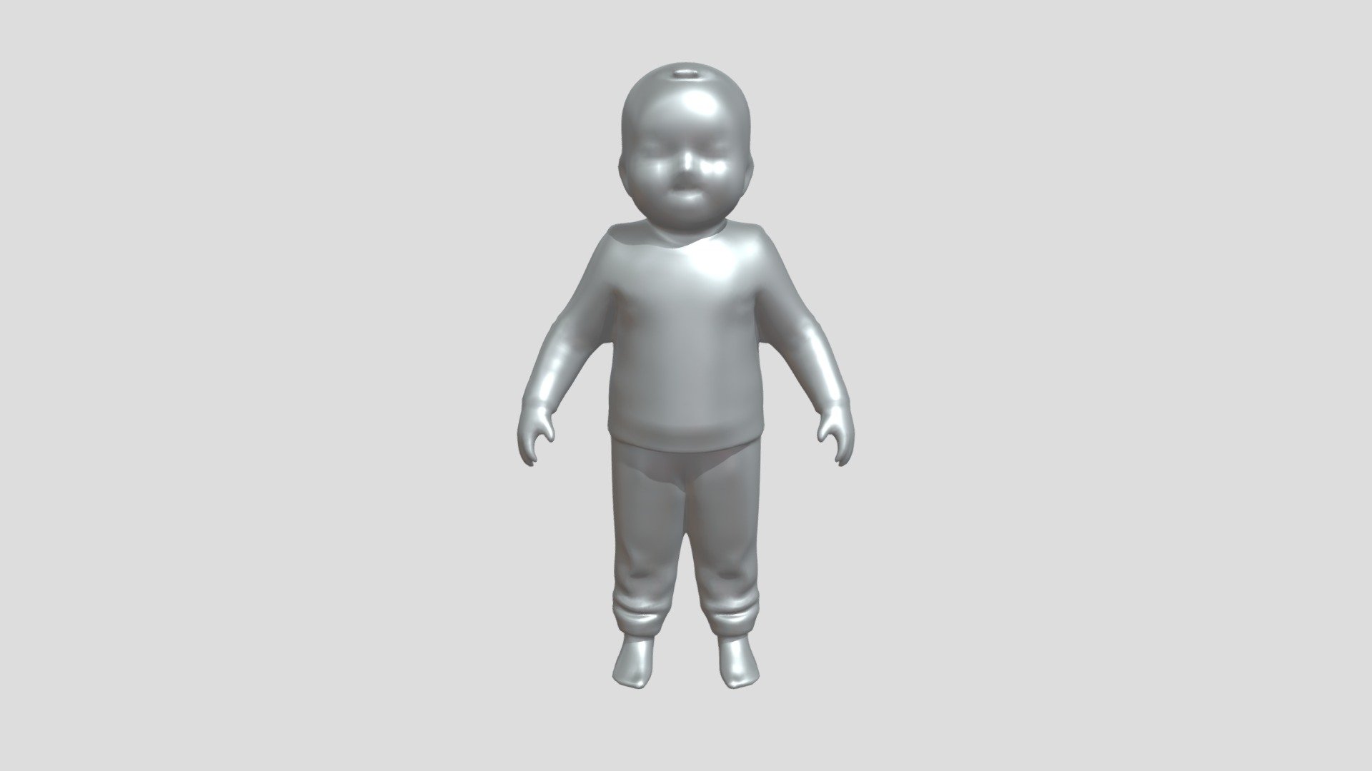 young child standing - 3D model by ankit7659 [abb91e7] - Sketchfab