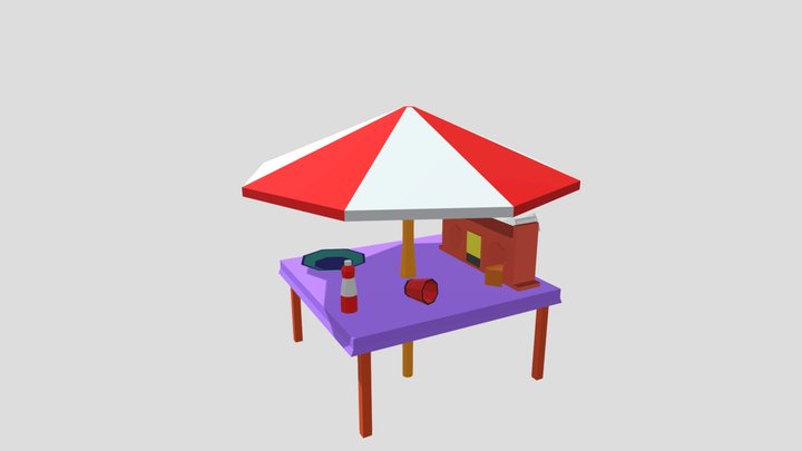 Ball Under The Table Clipart