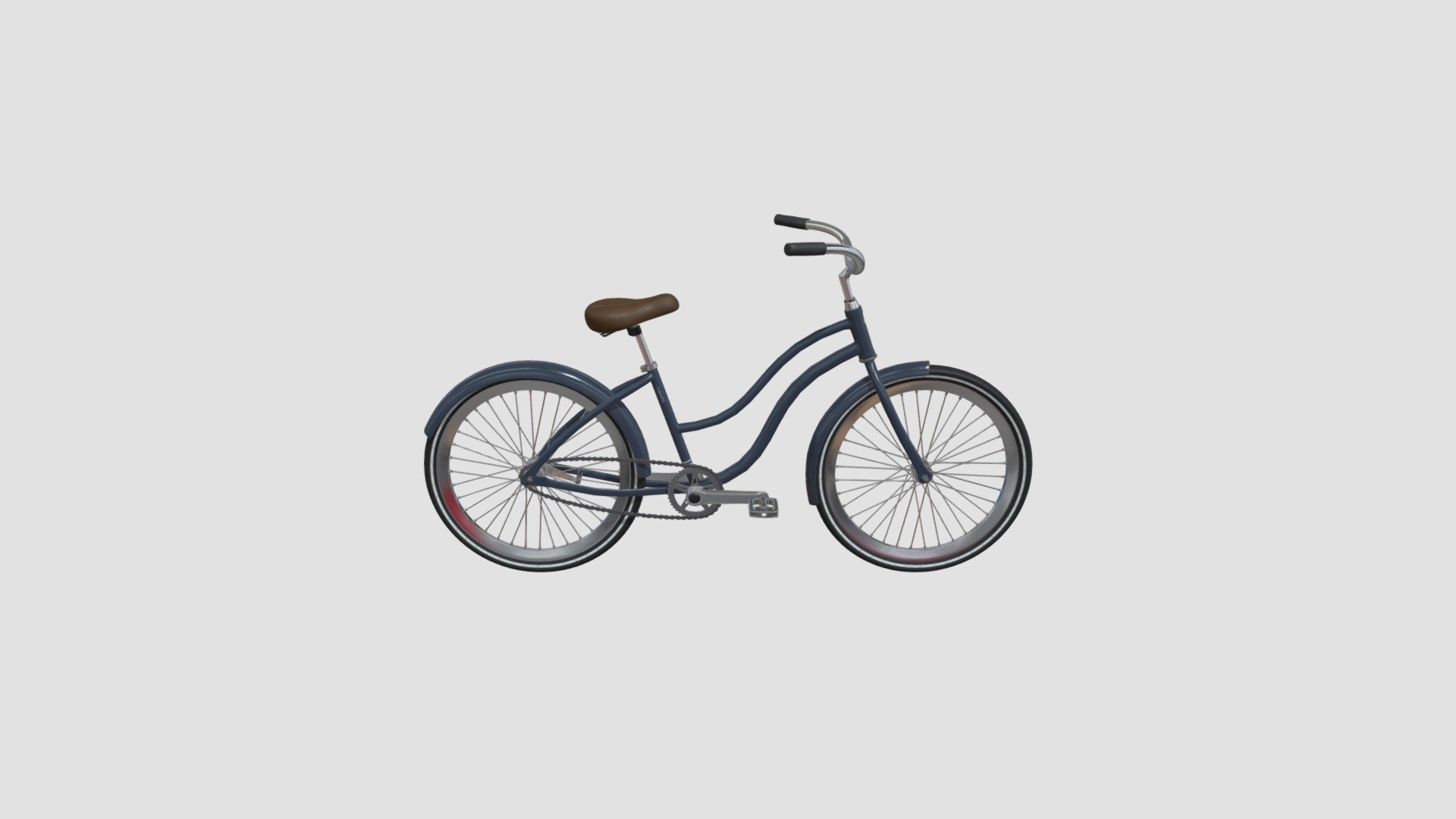European Cruiser Bicycle - Buy Royalty Free 3D model by Carpatte ...