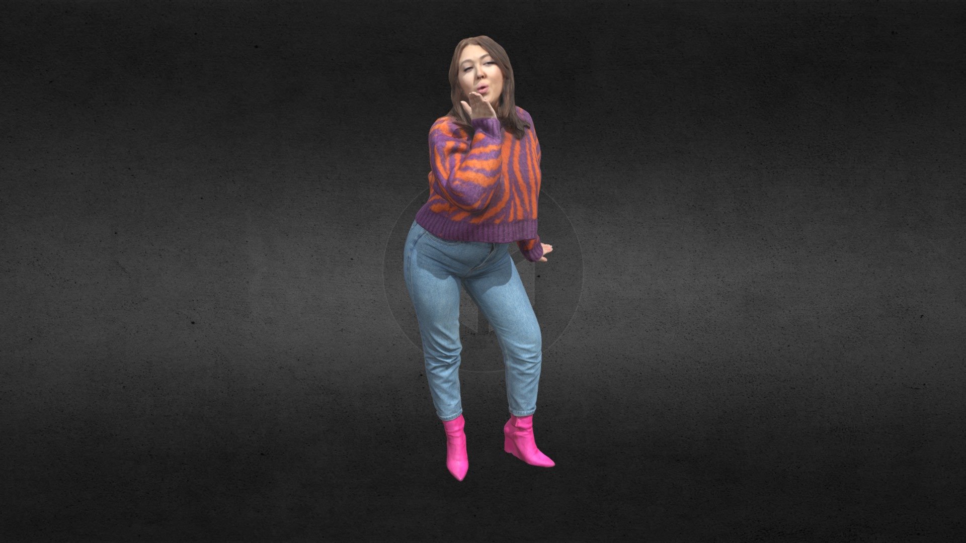 Imogen's Pose - The Studio - 3D model by backface [abbbfbe] - Sketchfab