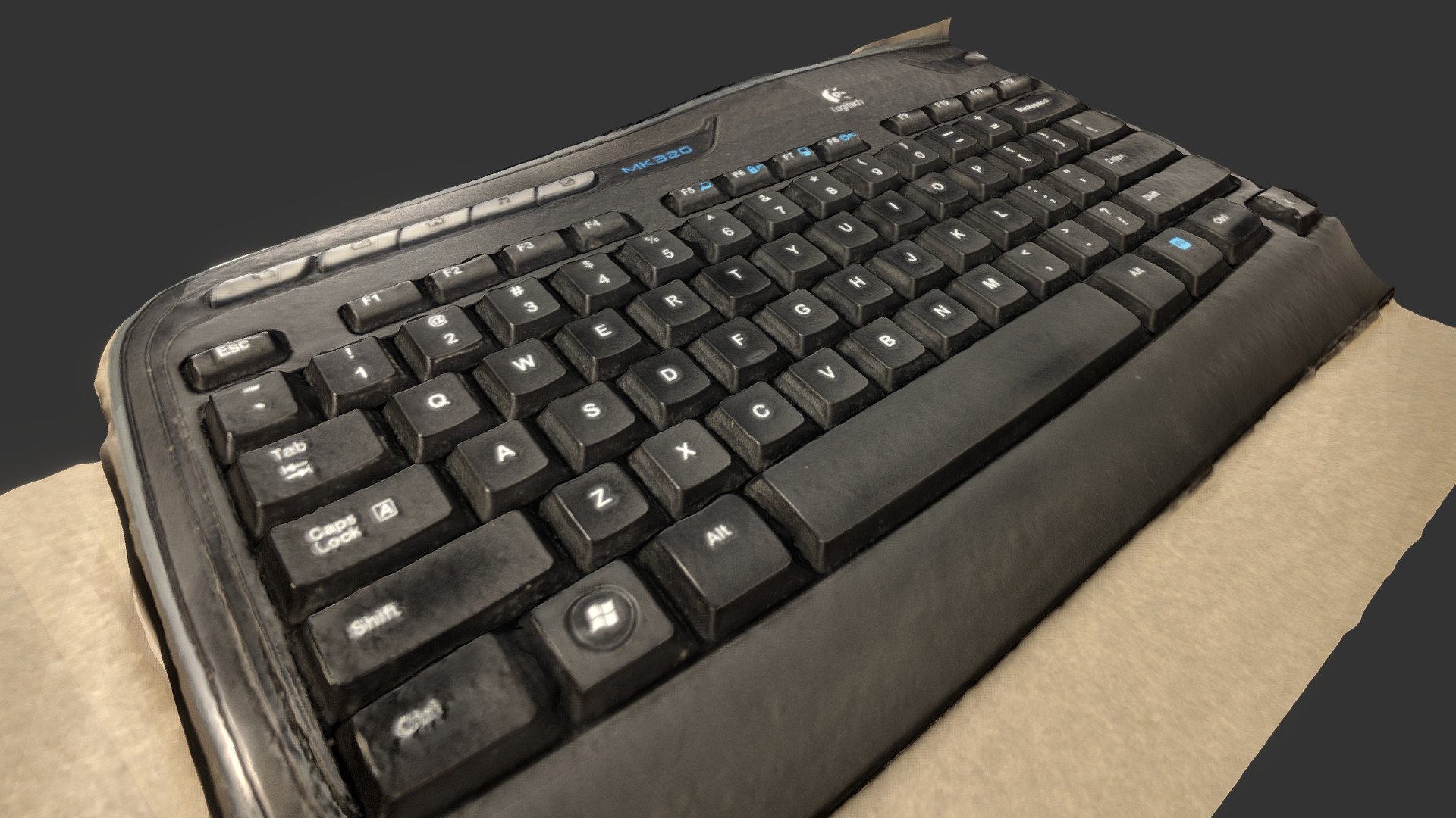 Keyboard - 3D model by Ian Hampton (@Ian.Hampton) [abbc0b3] - Sketchfab
