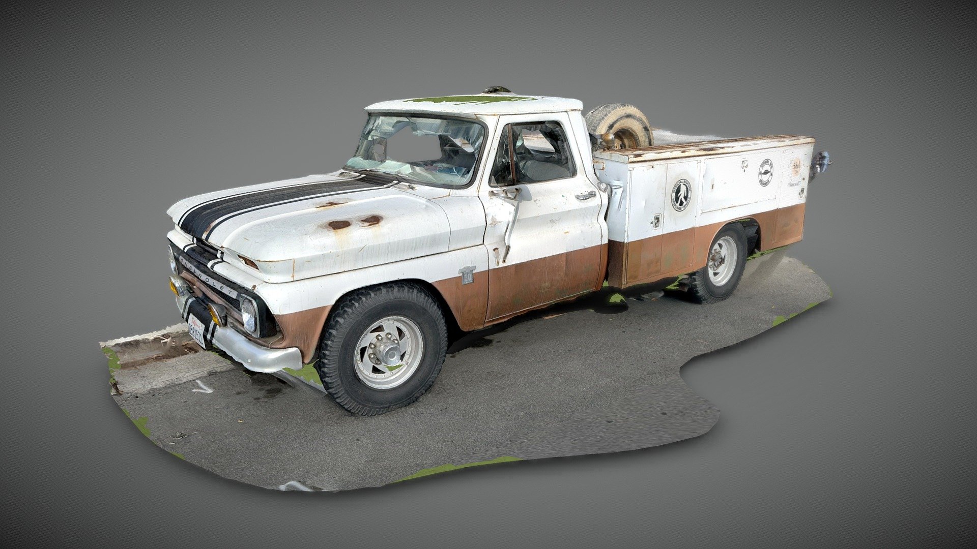 Chevy Work Truck - Download Free 3D model by jtressle [abbc2a0] - Sketchfab