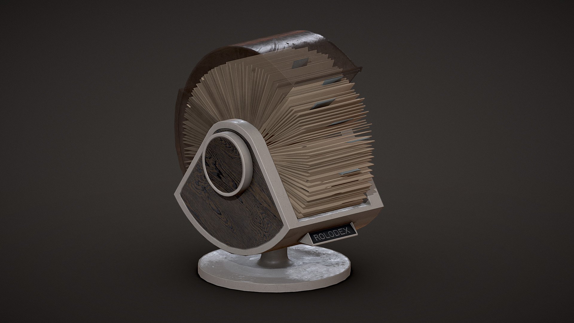 Rolodex - Buy Royalty Free 3D model by Tom Seddon (@bloodmeat08 ...