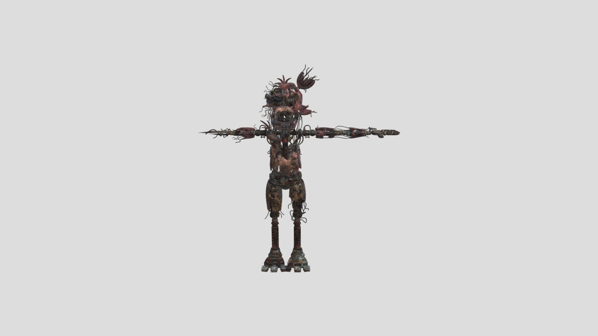 Broken Foxy Fnaf 1 - Download Free 3D model by jana17ina [abbc709 ...