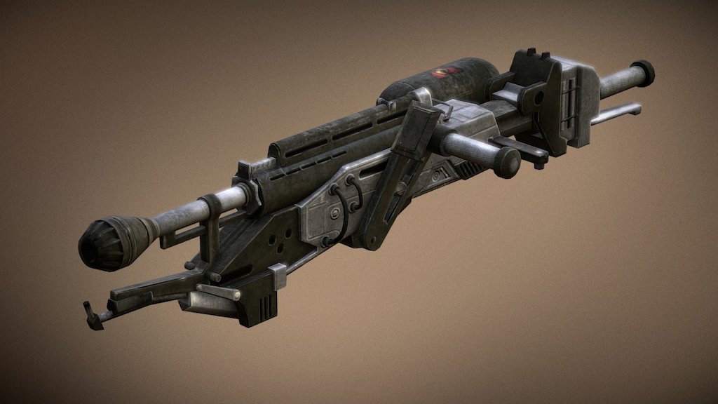 Flamethrower - 3D model by Tom Swogger (@swogdog) [abbd04b] - Sketchfab