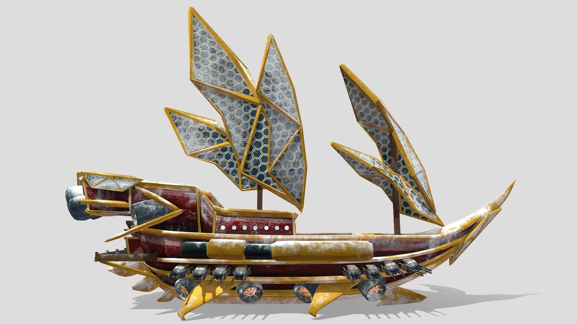 The Solar Nimbus - 3D model by ethanhanbury [abbec26] - Sketchfab