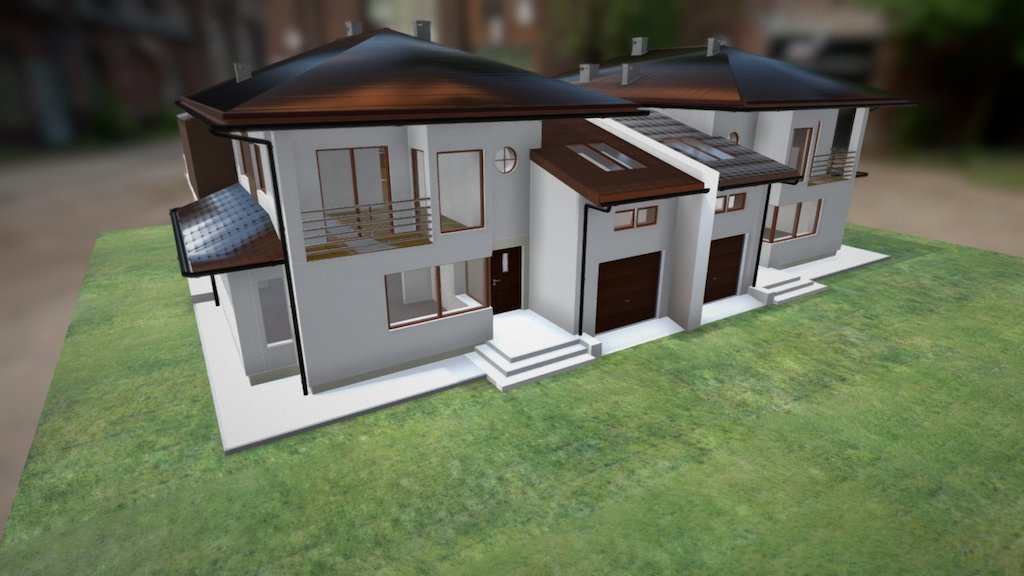 Wizualizacja Budynku - 3D model by viewgrafika [abbf368] - Sketchfab