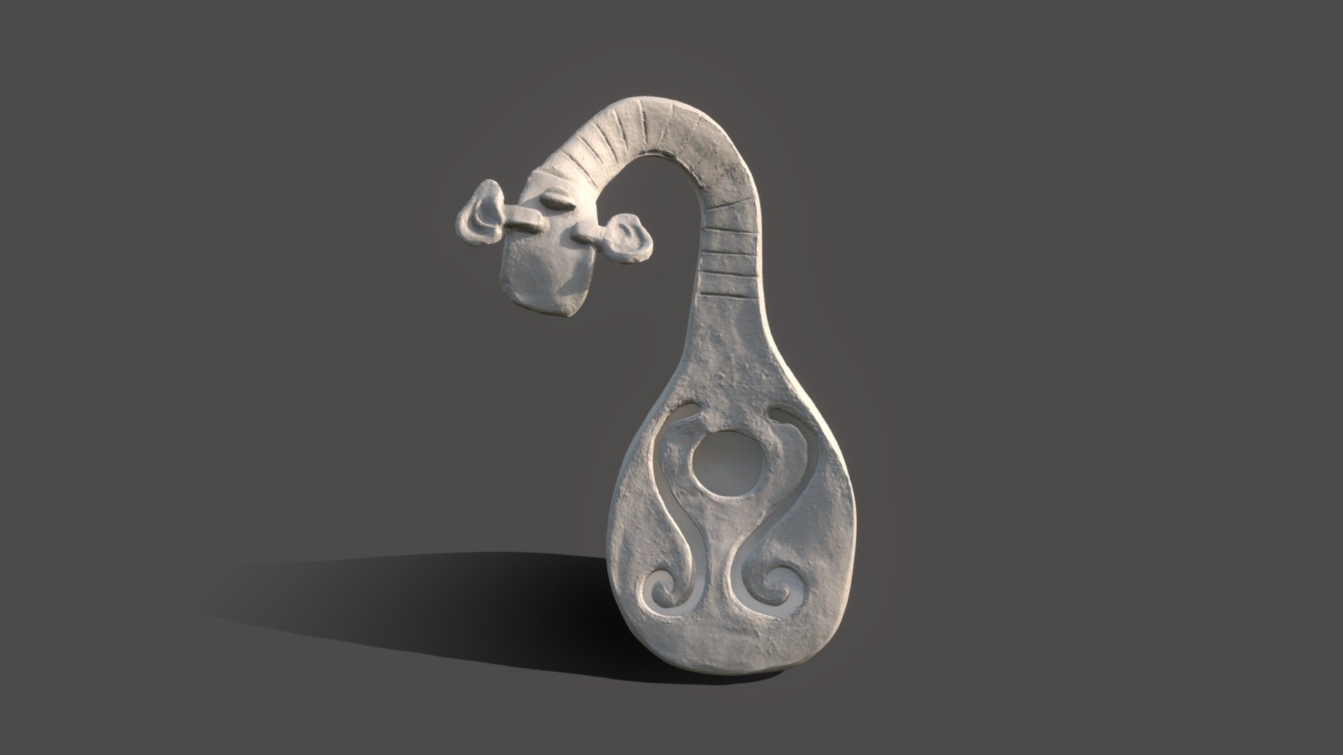 Mandolin (clay) - 3D model by aryez91 [abc0060] - Sketchfab