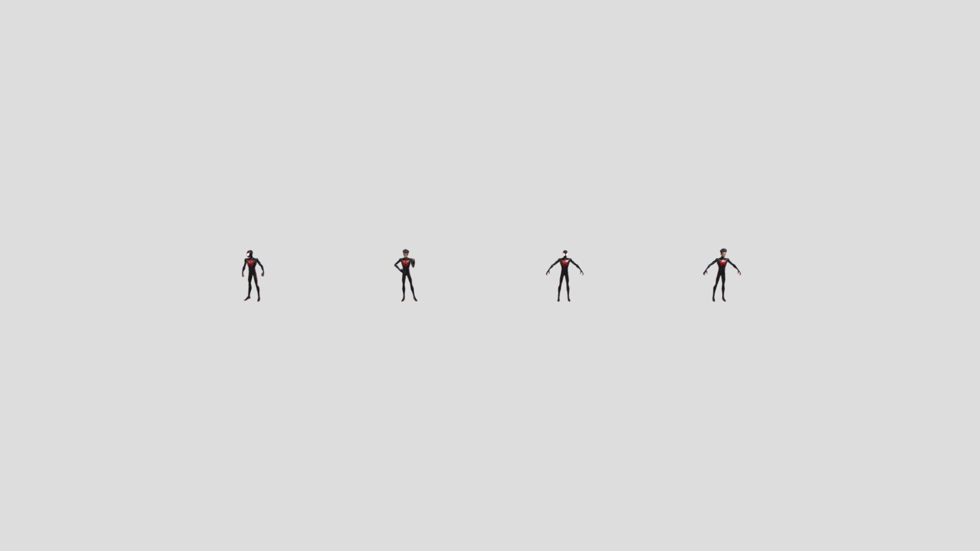 Spider-Man across the spider verse 3D Model - Download Free 3D model by ...