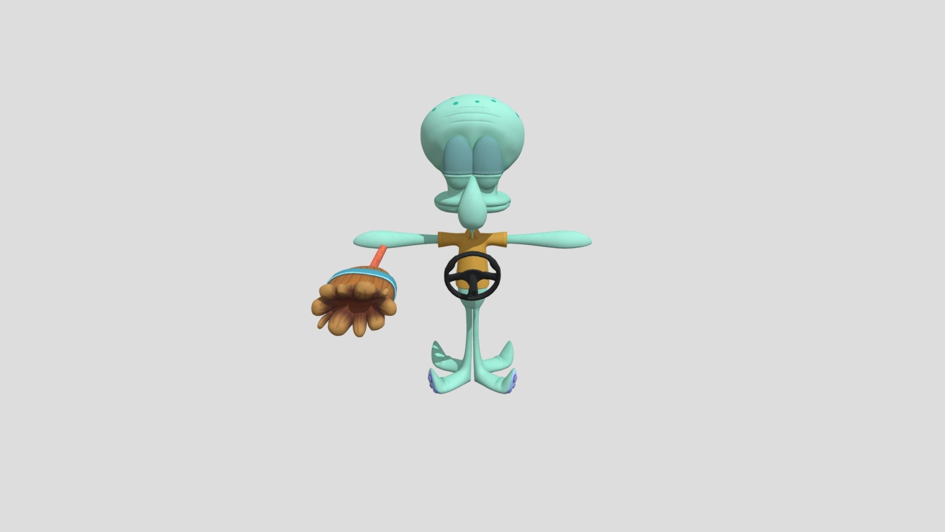squidward - Download Free 3D model by Kyle.withem [abc357c] - Sketchfab