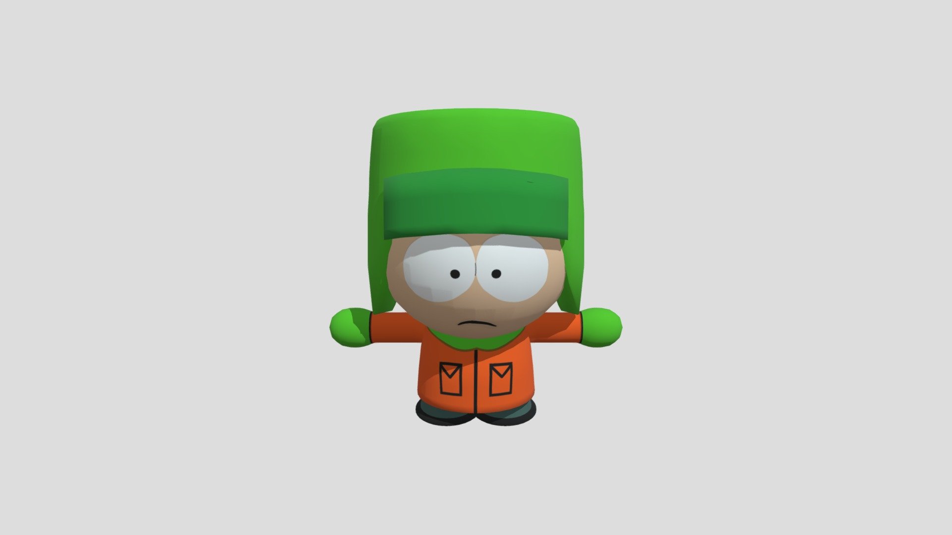 Kyle - Download Free 3D model by chikn nuggit and spongebob (@pma2 ...
