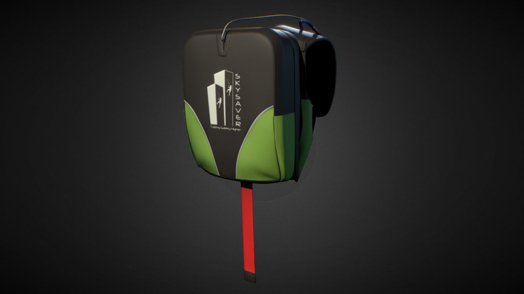 SkySaver Backpack - 3D model by Jorge Reinoso (@JorgeReinoso) [abc5470 ...