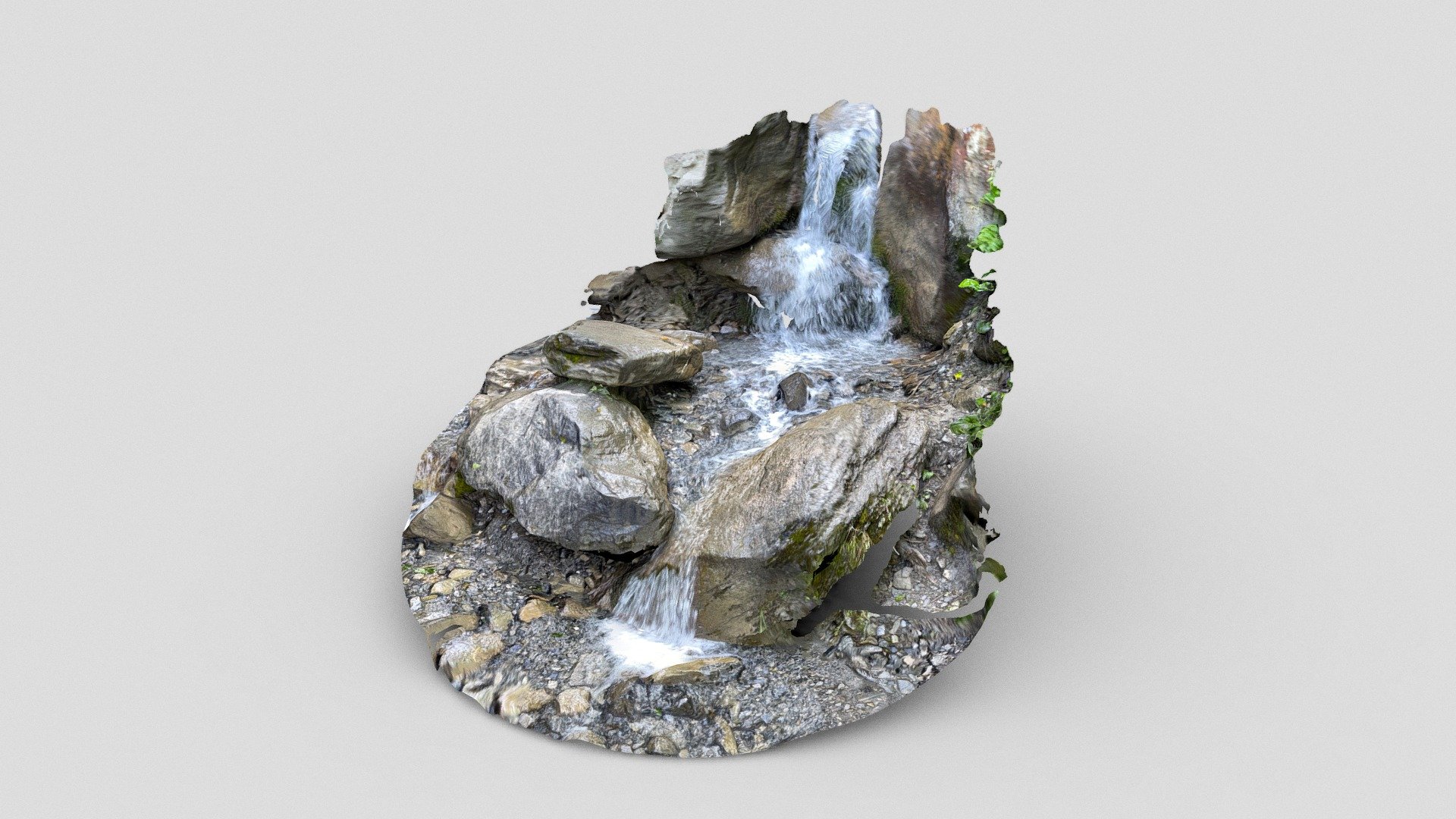 Day 243: Waterfall - Download Free 3D model by alban [abc8024] - Sketchfab
