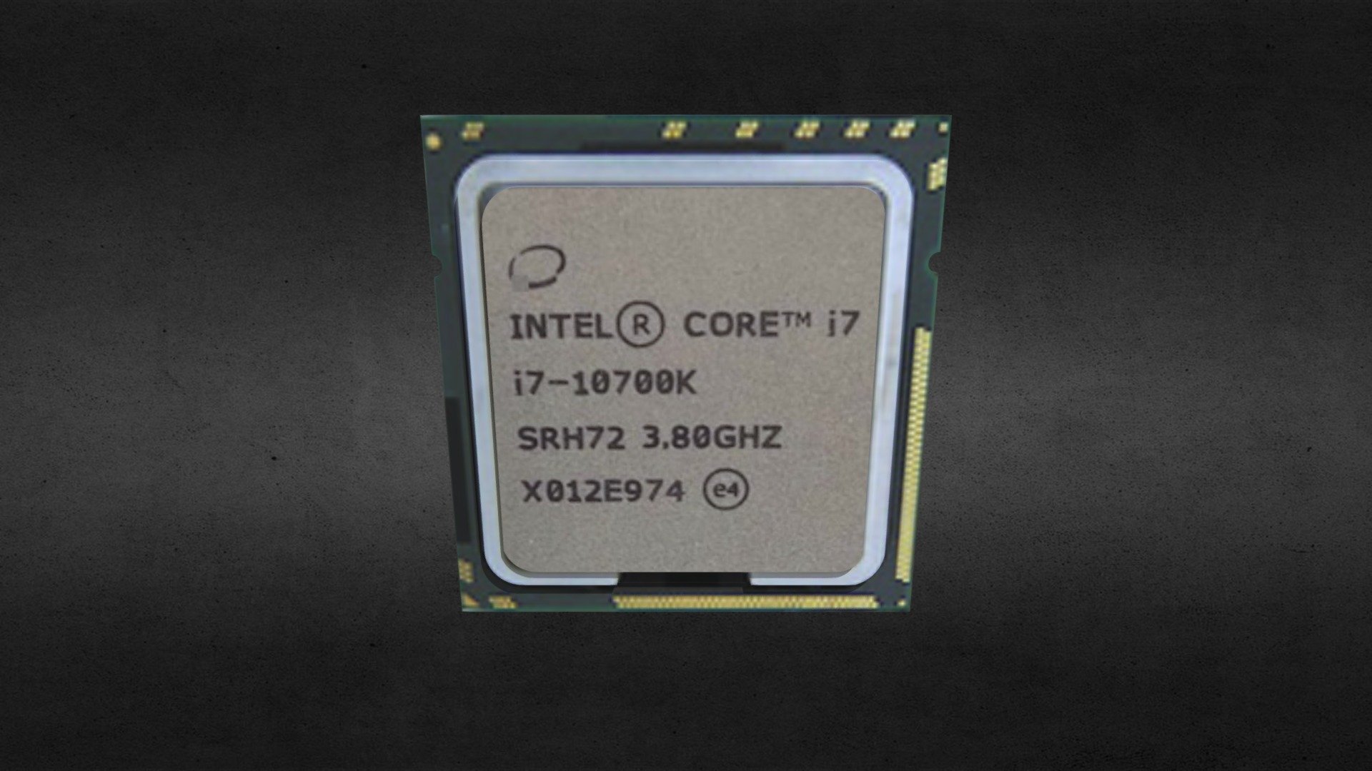 CPU Intel i7 - 3D model by ma6996553 [abca7da] - Sketchfab