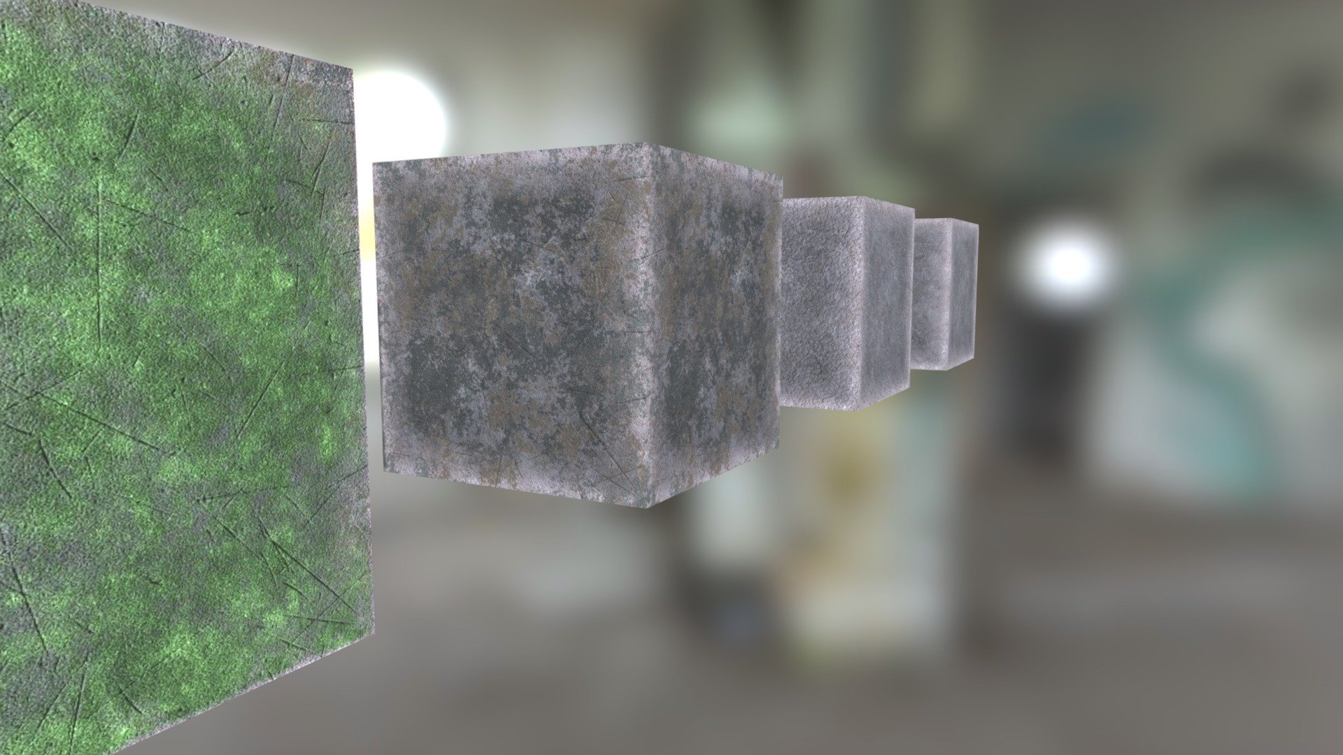 [Low-Poly] Simple Rock Slab Collection - Download Free 3D model by ...