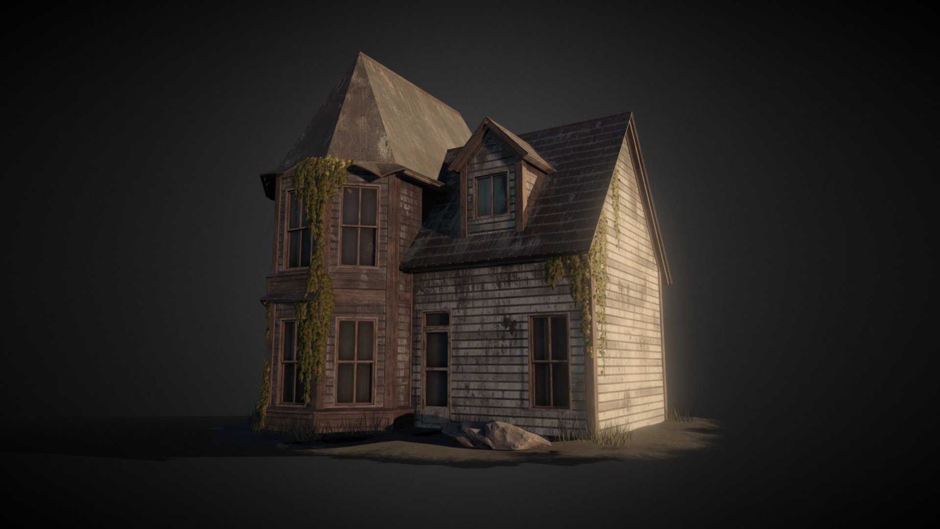 Haunted House Adrian Plagnol - 3D model by PlagnolAdrian [abcbf2e ...