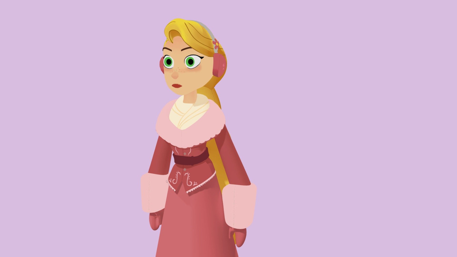 Rapunzel Stylized Sculpt (Tangled The Series) - Buy Royalty Free 3D ...