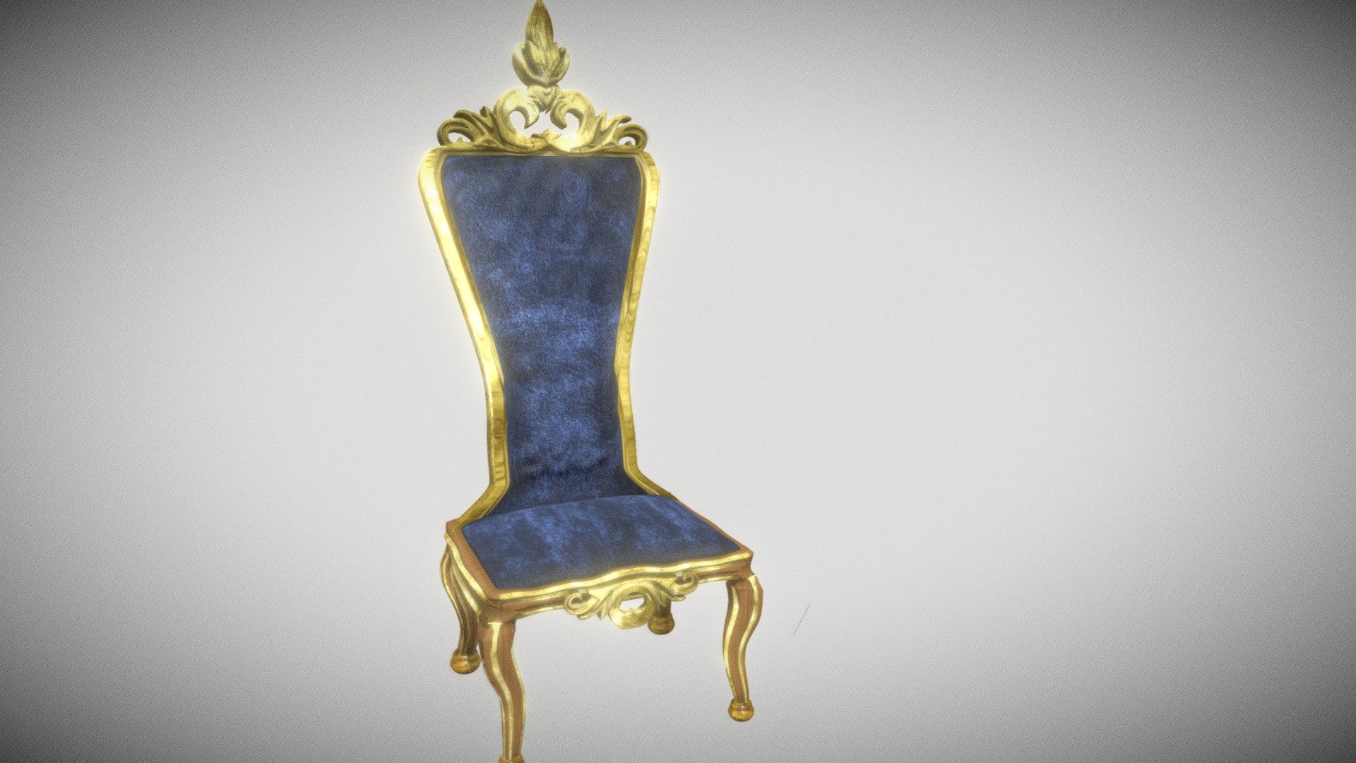 Baroque Chair - Download Free 3D model by Sebastian.Dohnal [abcd019 ...