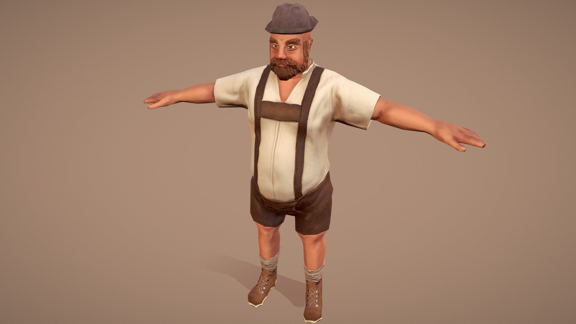 Stylized Male Worker - 3D model by Morky (@Rekrovoire) [abcd367 ...