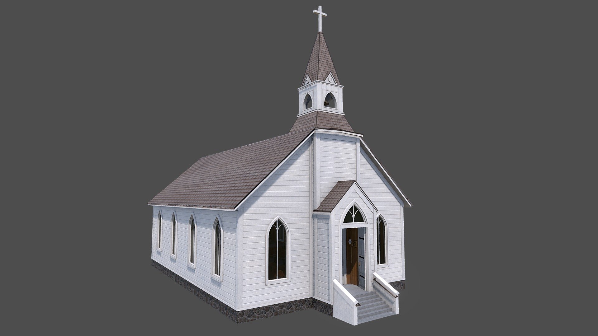 Church WIth Interior - Buy Royalty Free 3D model by Elvair Lima ...