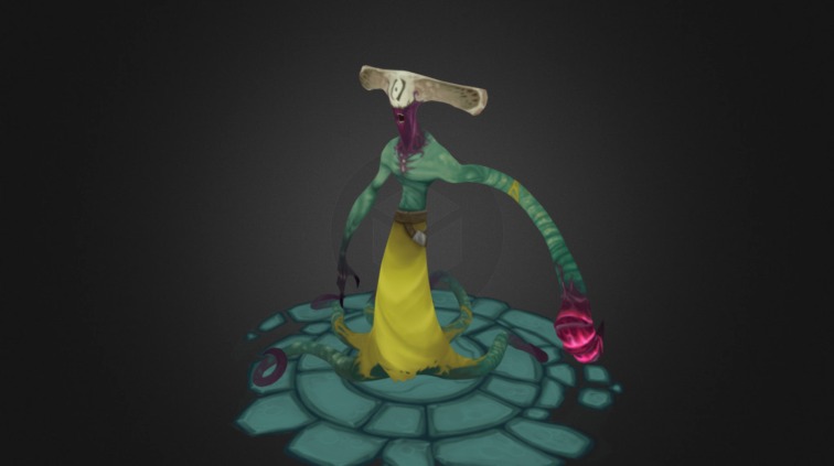 BFA Creature - 3D model by sirputnam [abcd931] - Sketchfab