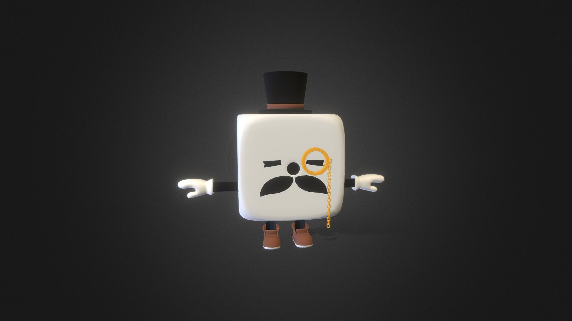 Mr. Dice - 3D model by juttah [abcdf8d] - Sketchfab