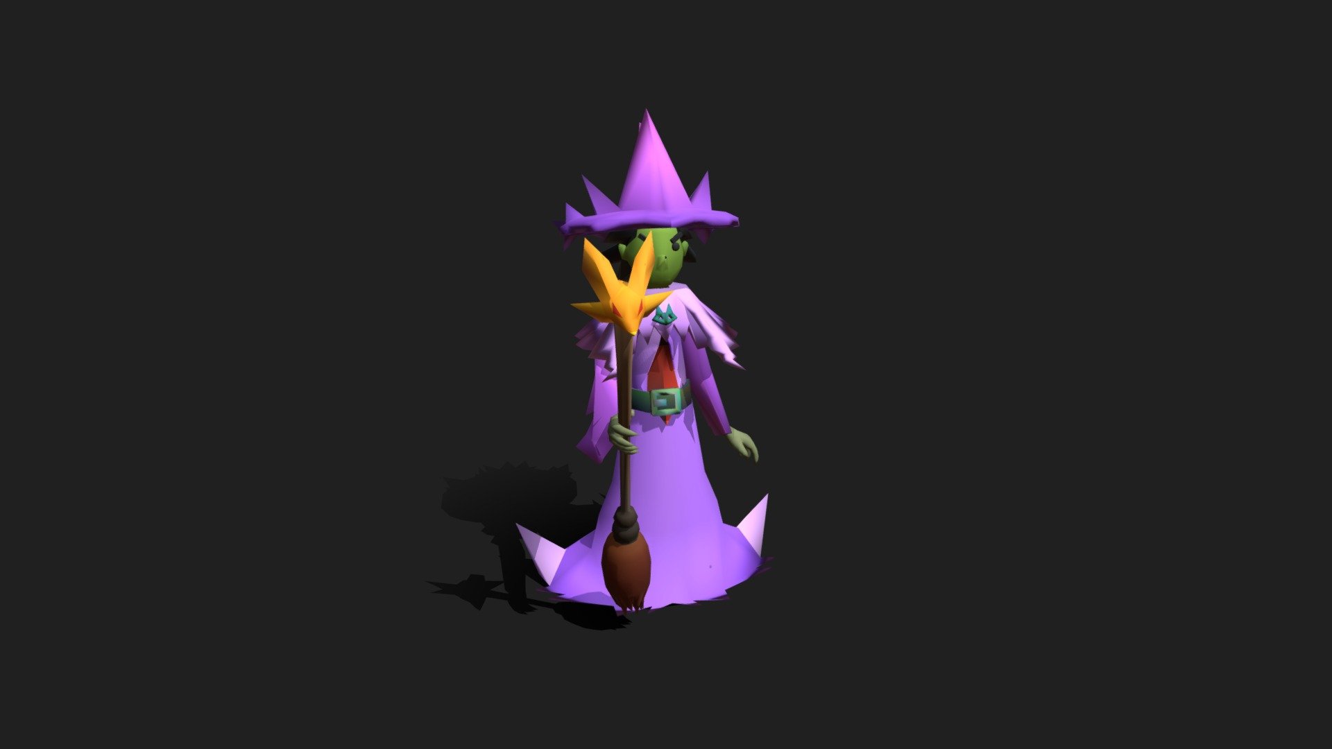 The Witch - Download Free 3D model by M_Thimmig [abce8de] - Sketchfab