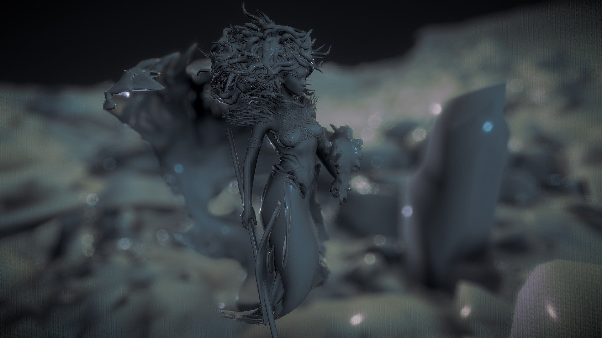 Draft Mermaid - 3D model by rhuvenciyo [abcfec2] - Sketchfab