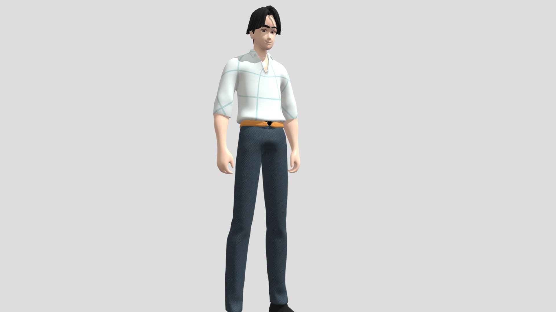 Jenu | Kpop demon hunters | Full rigged | - 3D model by fintuboi ...