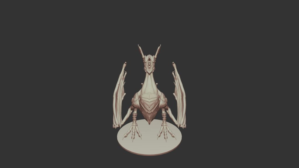 Chicken Dragon - 3D model by picardojoe [abd46d0] - Sketchfab