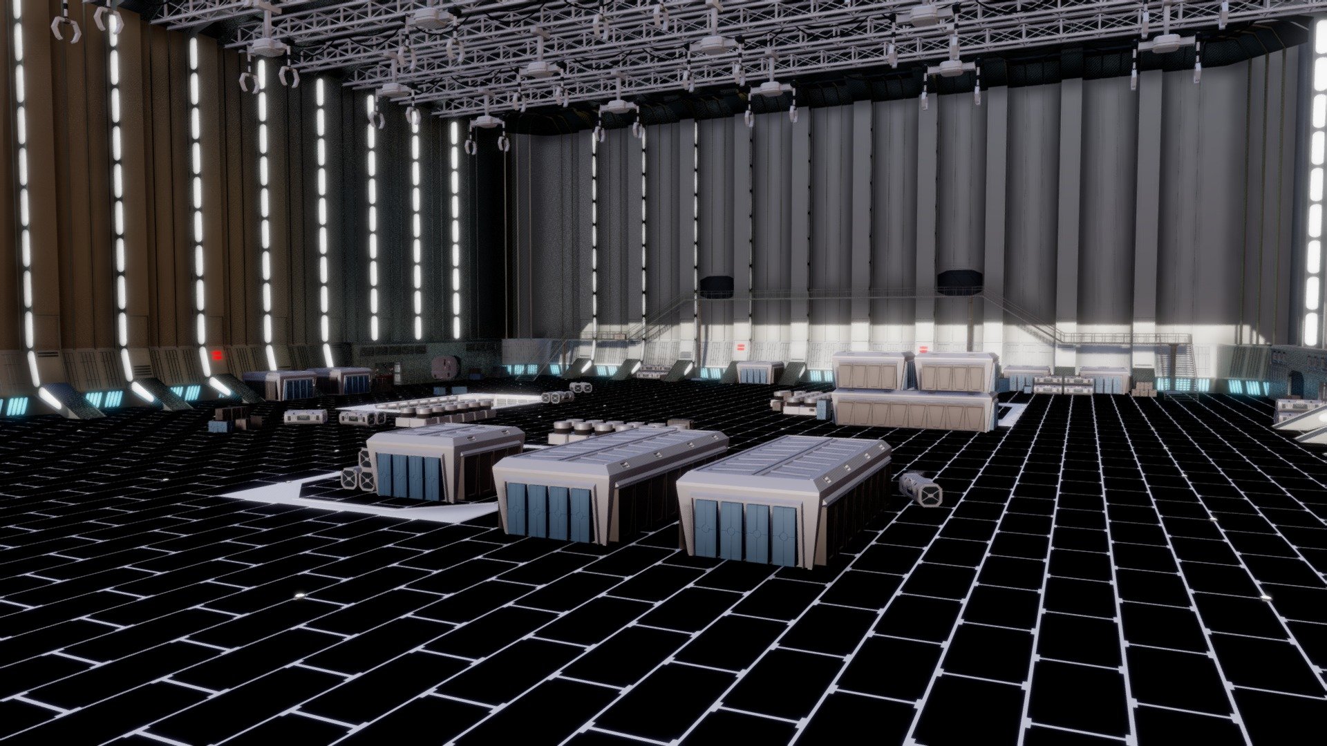ISD Hangar - 3D model by TMcTrainface [abd575c] - Sketchfab