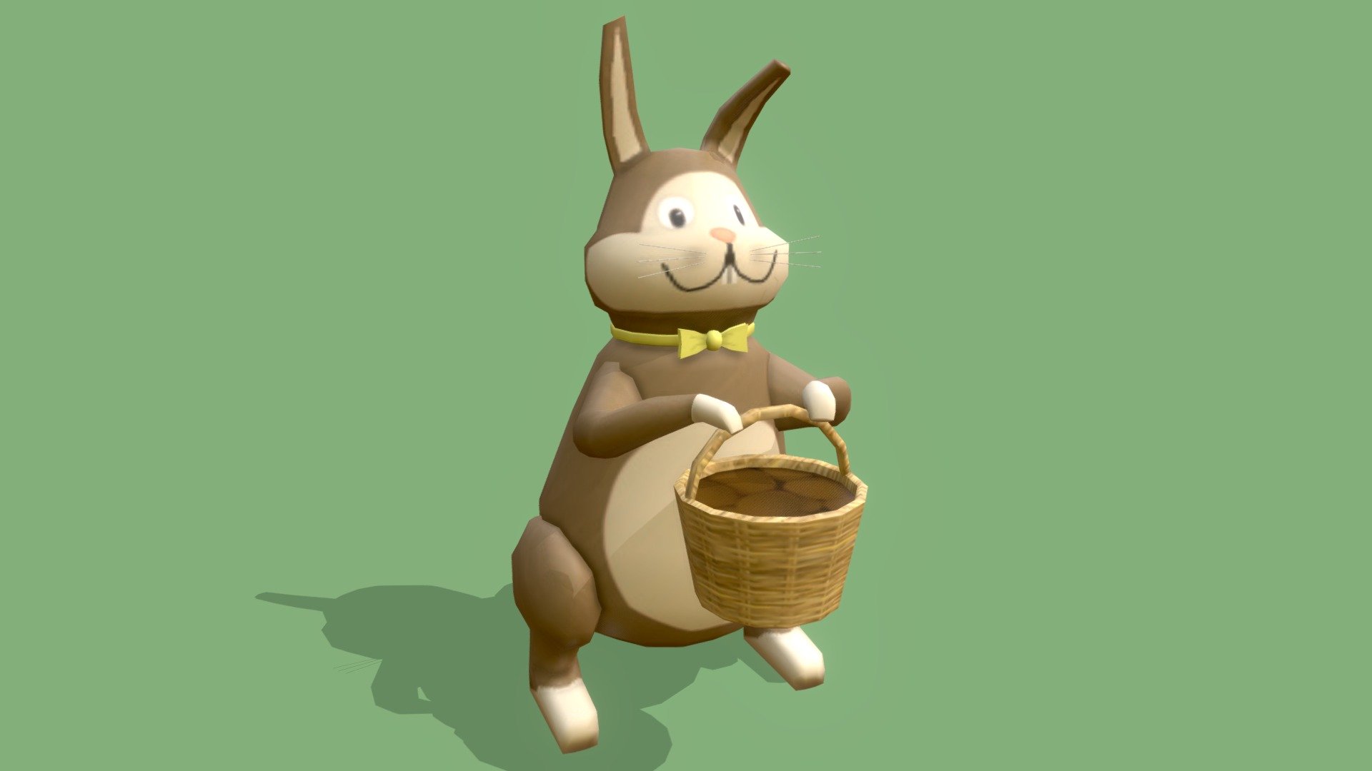 Low Poly Rabbit Character - 3D model by TheoClarke [abd68f9] - Sketchfab