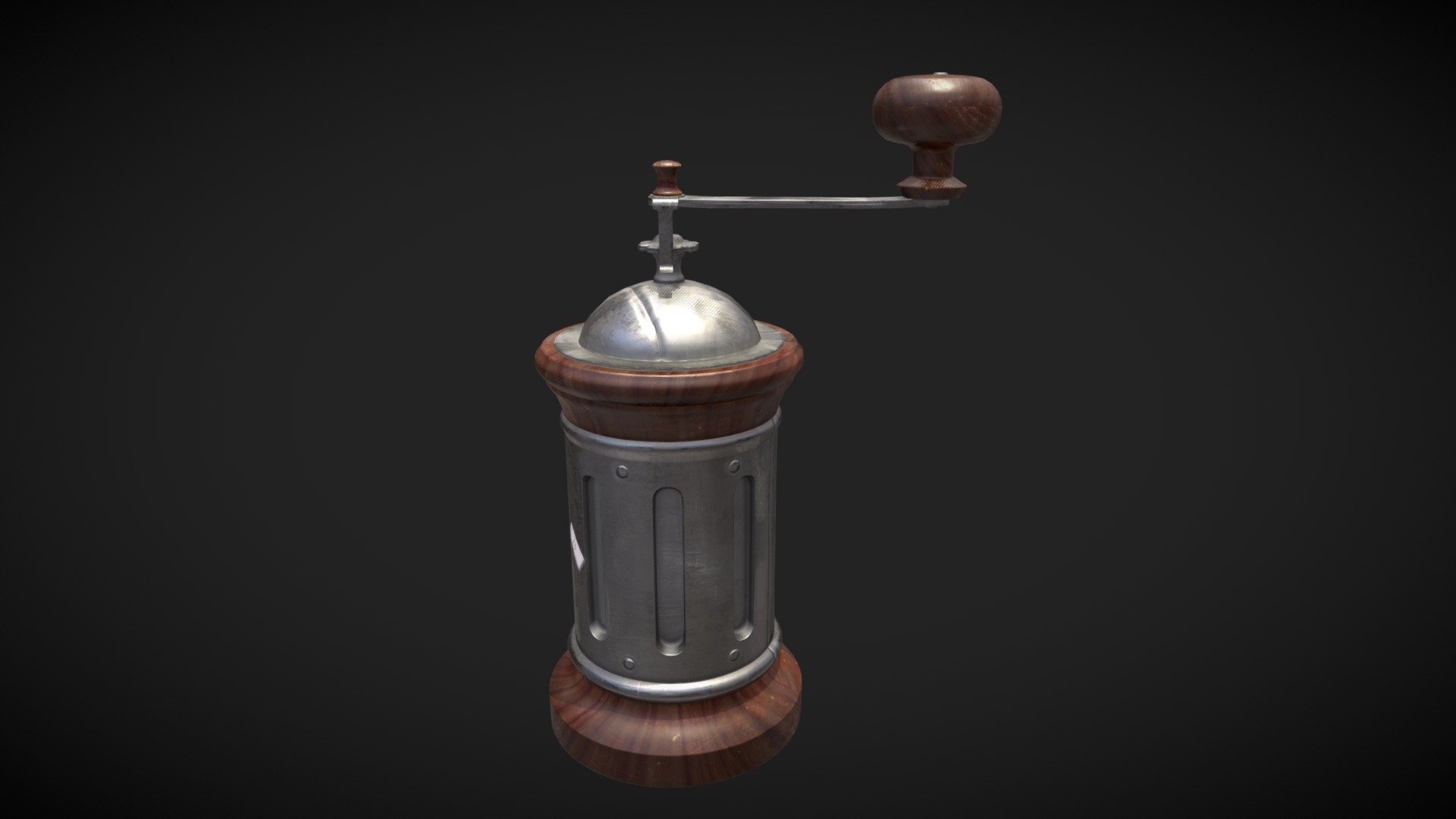 Coffe Grinder - Download Free 3D model by Kesenkai [abd7c90] - Sketchfab