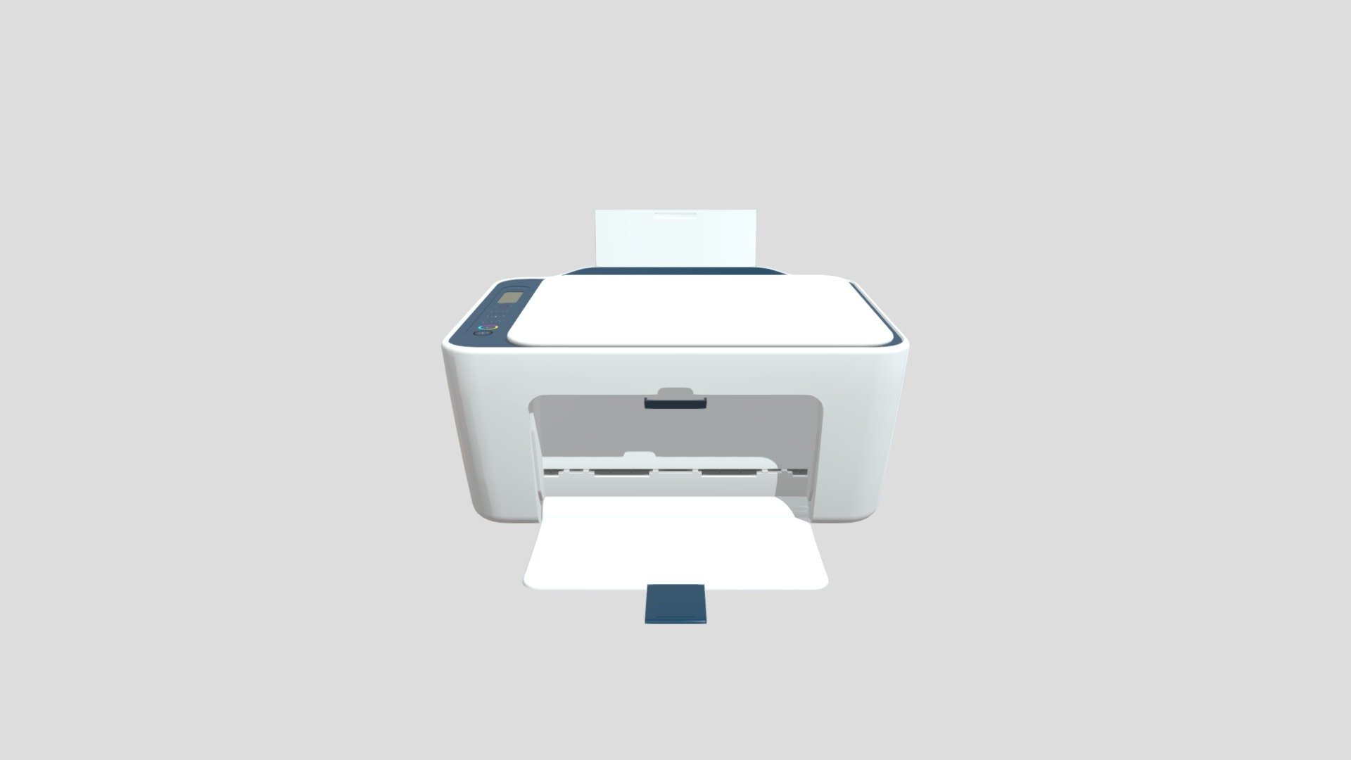 Printer va skanner - 3D model by Sojida_UBTUIT [abd9021] - Sketchfab