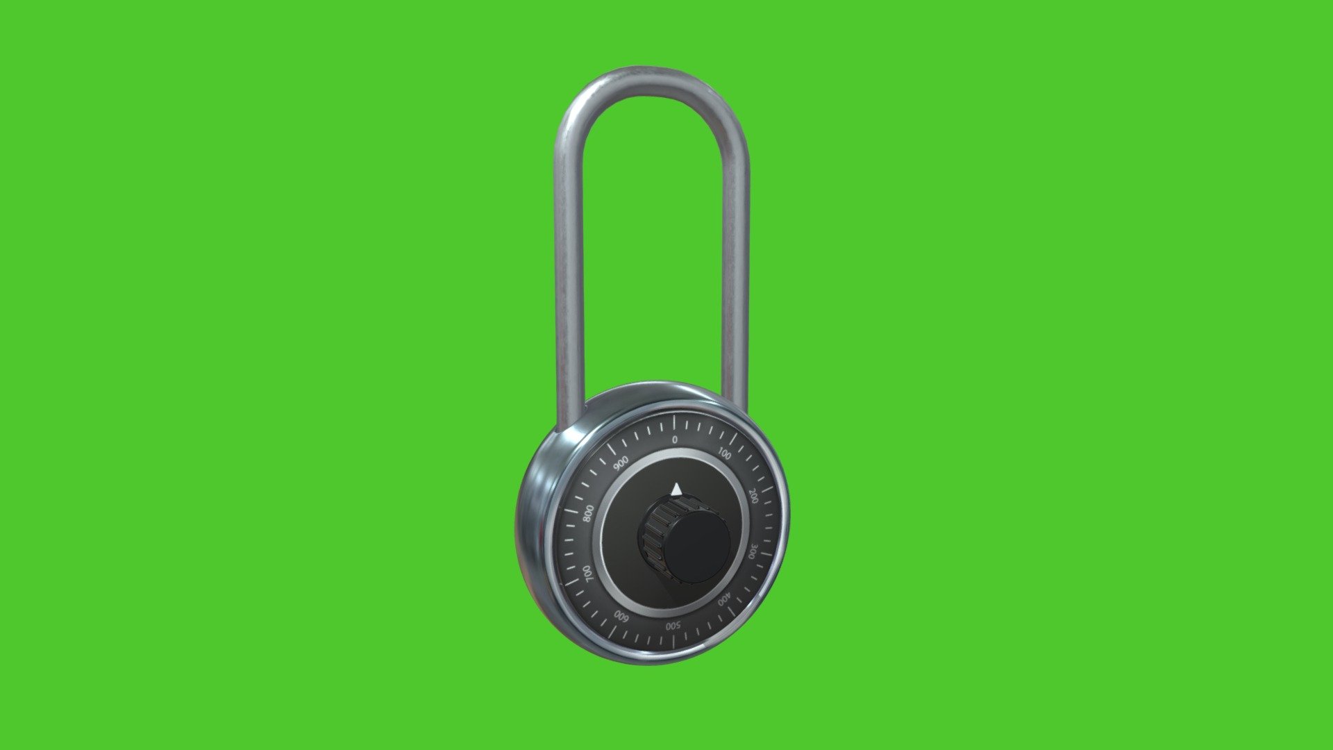 lock_password_lock_metal_lock_1234 - Download Free 3D model by tech ...
