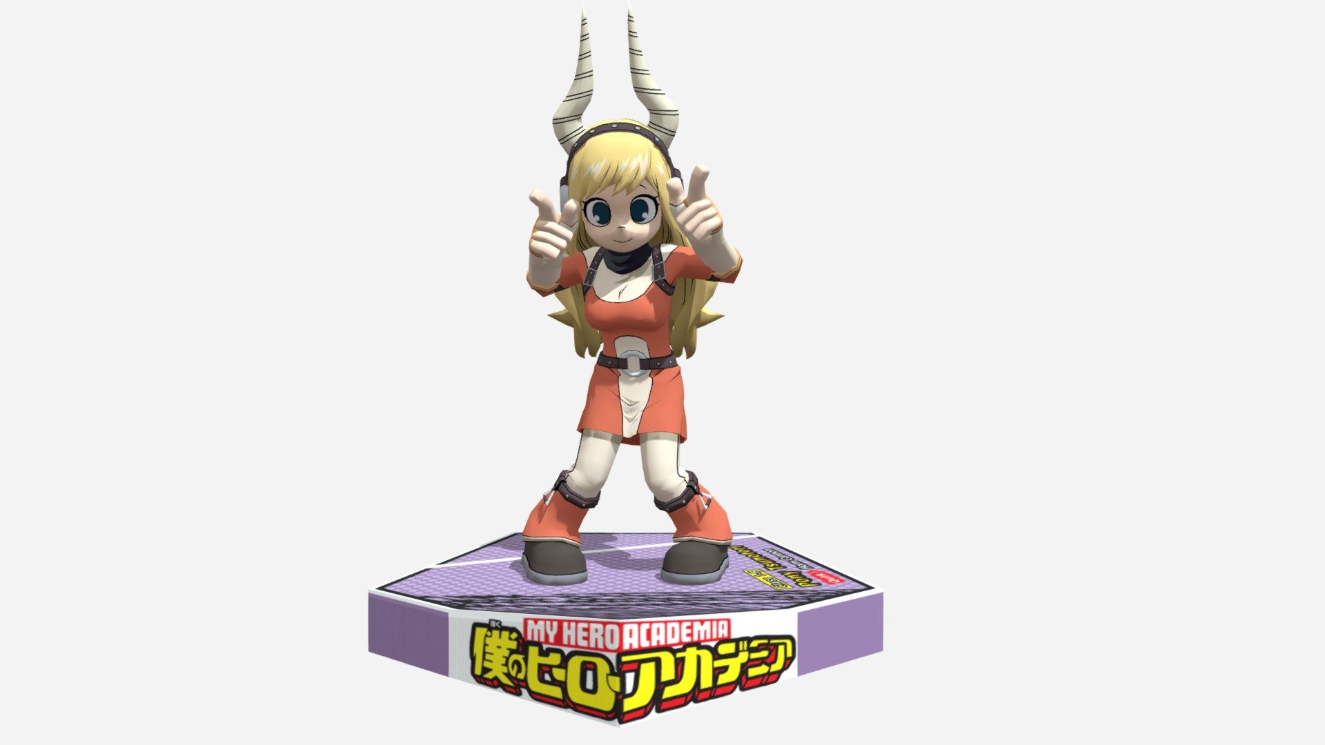 BNH: Pony Tsunotori SD - 3D model by RaulV2 [abd9874] - Sketchfab