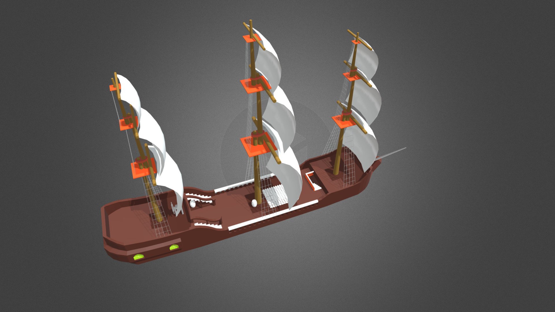 barco - 3D model by juliana2001 [abda983] - Sketchfab