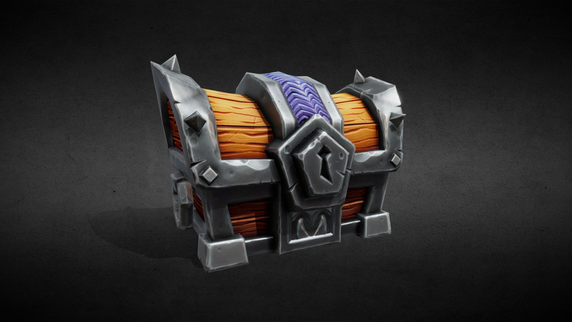 Stylized Fantasy Chest - 3D model by avpdrago [abdaa84] - Sketchfab