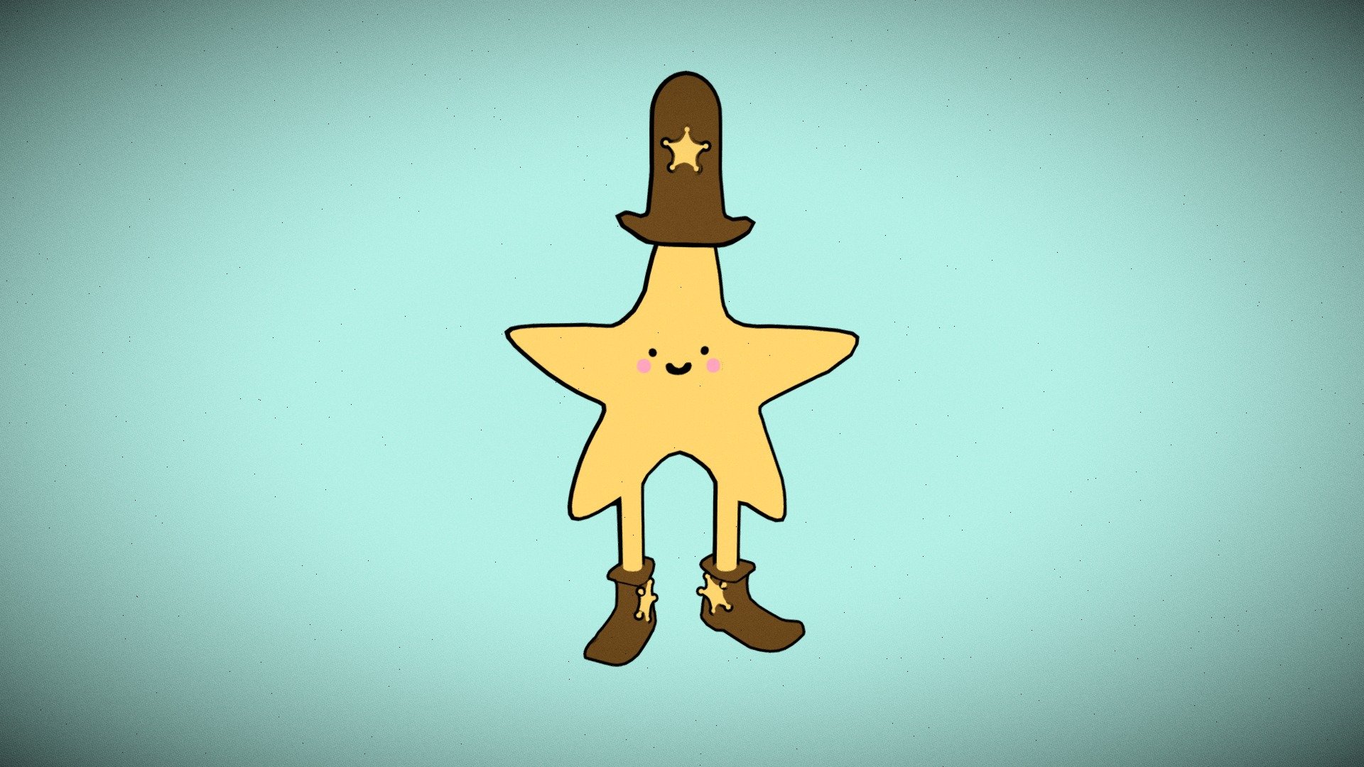 Cowboy Star - Download Free 3D model by AbsoluteMadLadd [abdab1b ...