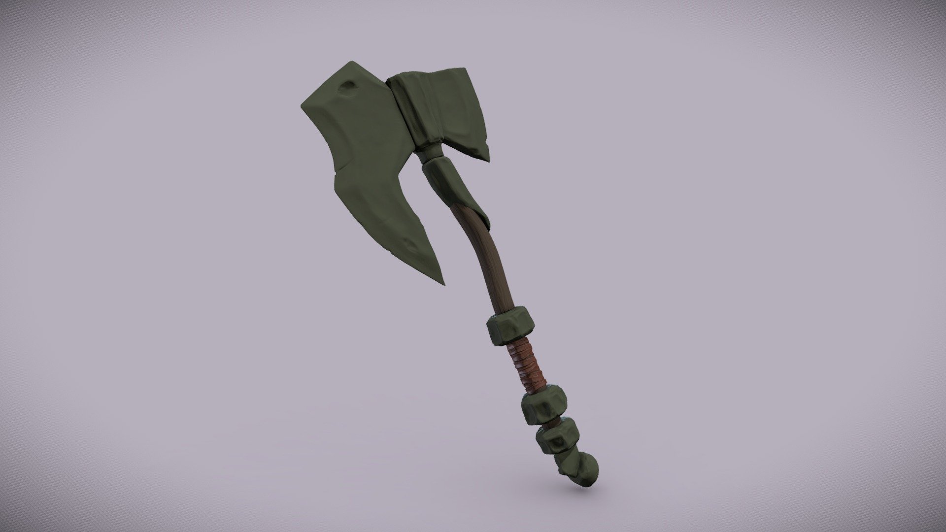 Stone War Axe - 3D model by Jessie Cuvelier (@JessieCuvelier) [abdb20e ...