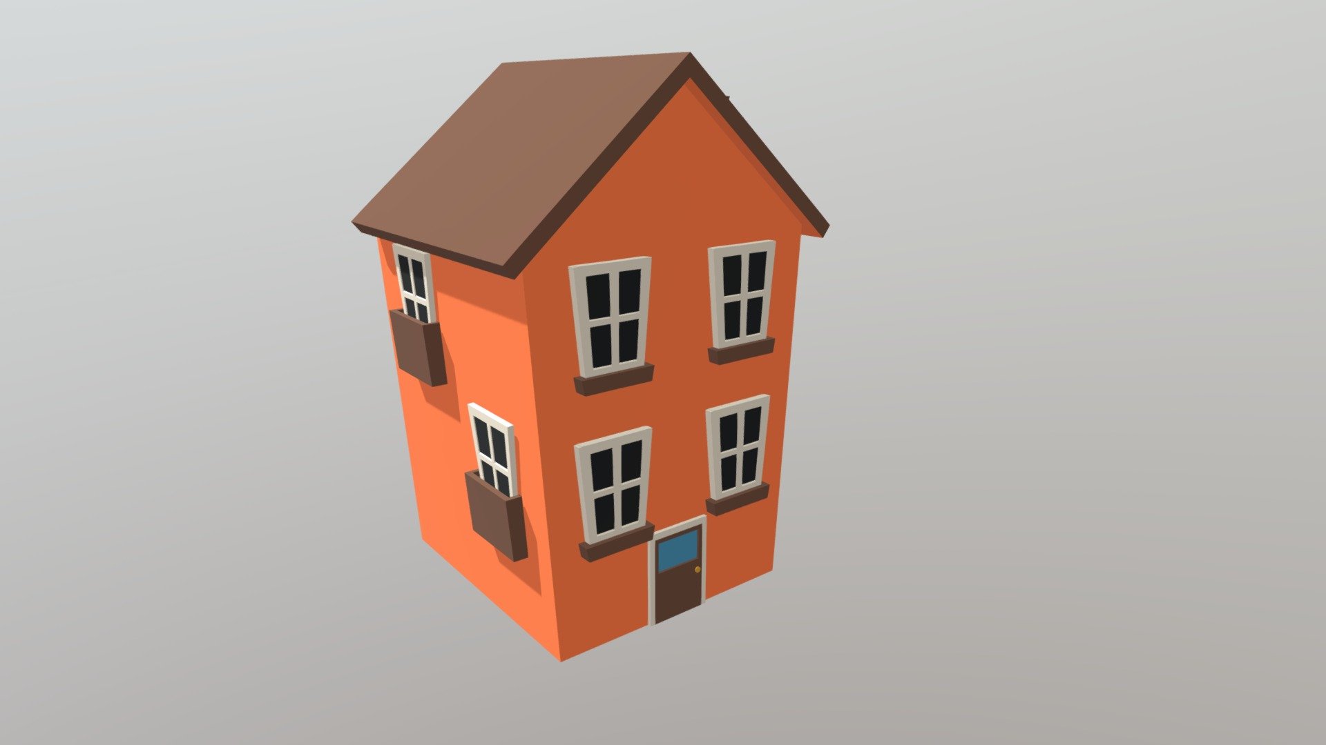 Low poly House_03_ Game Asset - Download Free 3D model by parisazarei ...