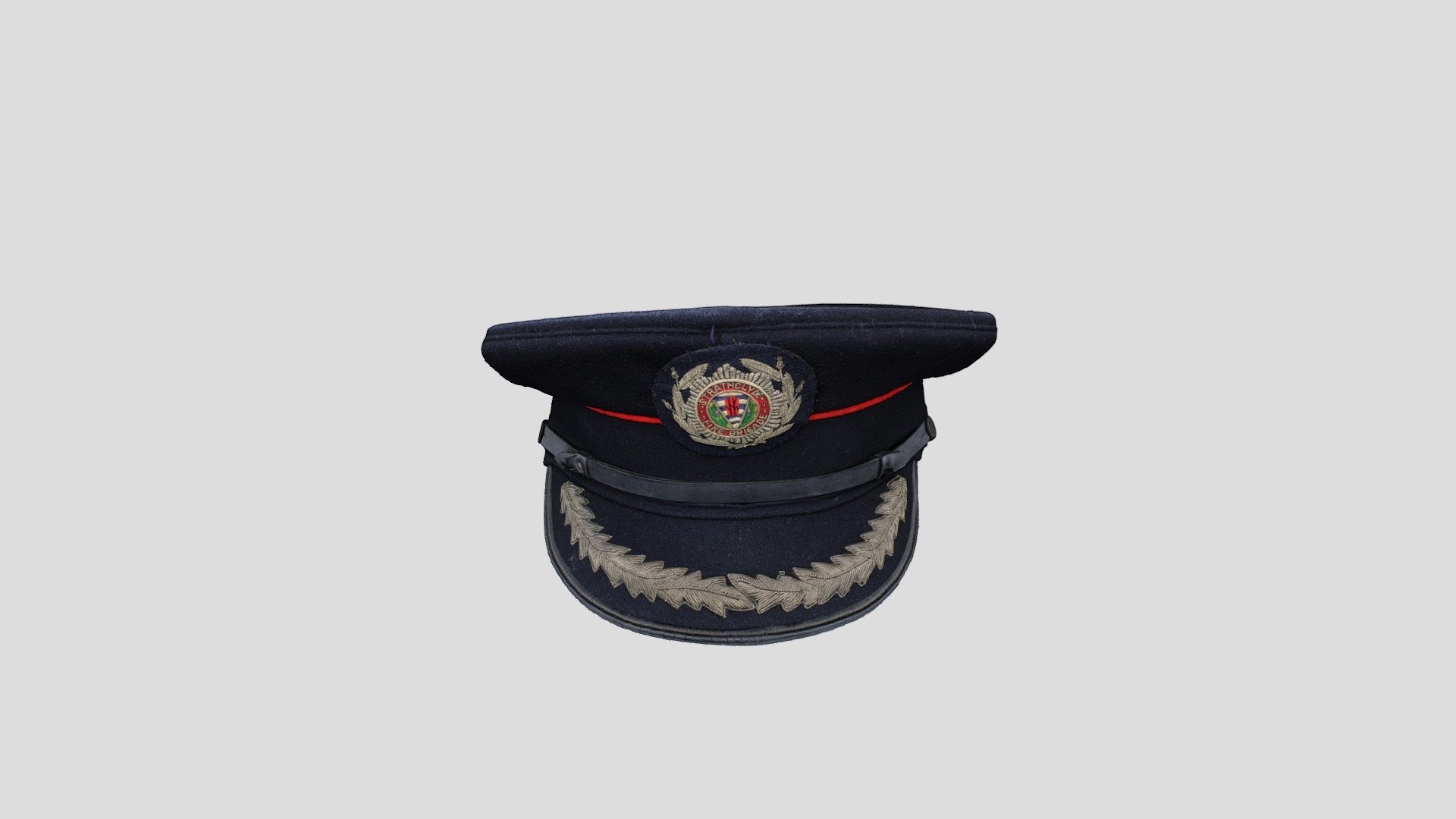 Strathclyde Fire Brigade Cap - 3D model by kerr_dimensional [abdbac6 ...
