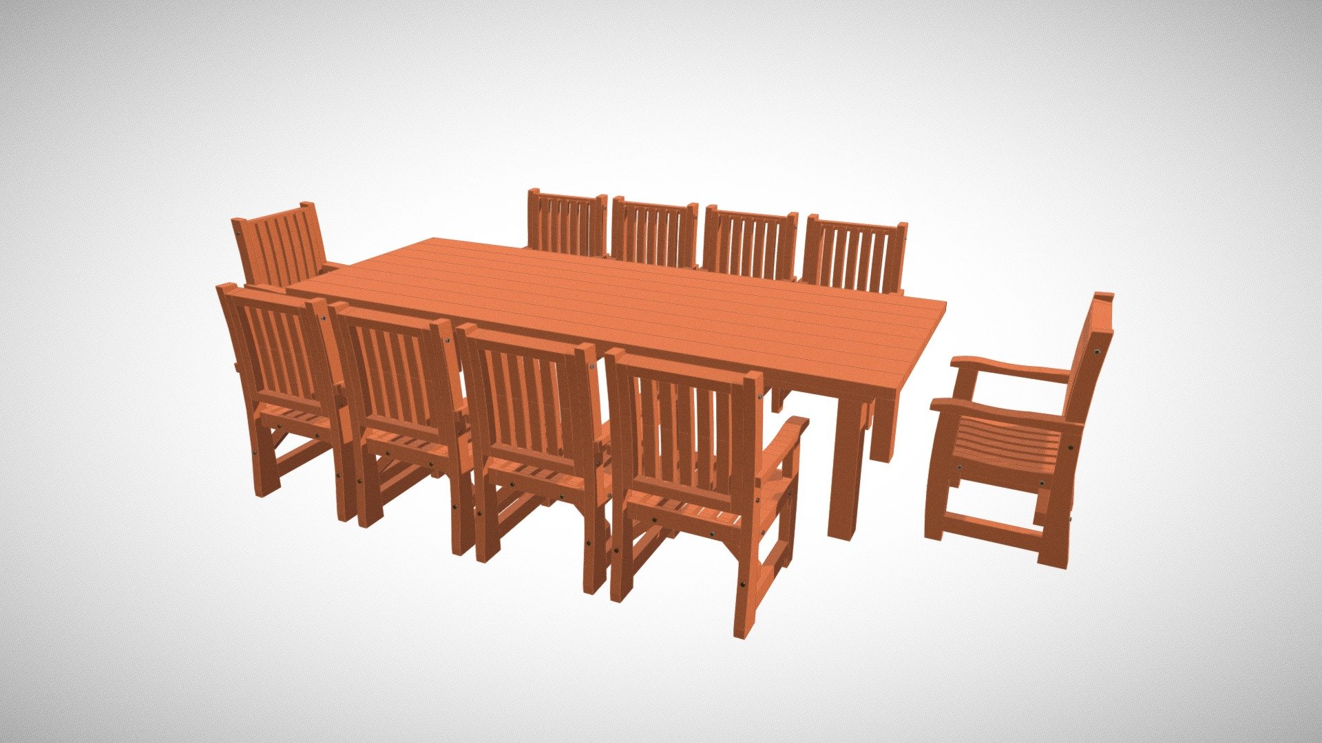 San Francisco Table And Chairs - Download Free 3D model by Forever Redwood (@foreverredwood ...