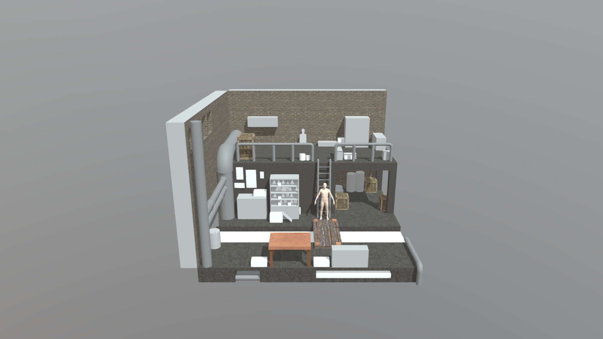 Storage - 3D model by henriquebrisola [abdde26] - Sketchfab