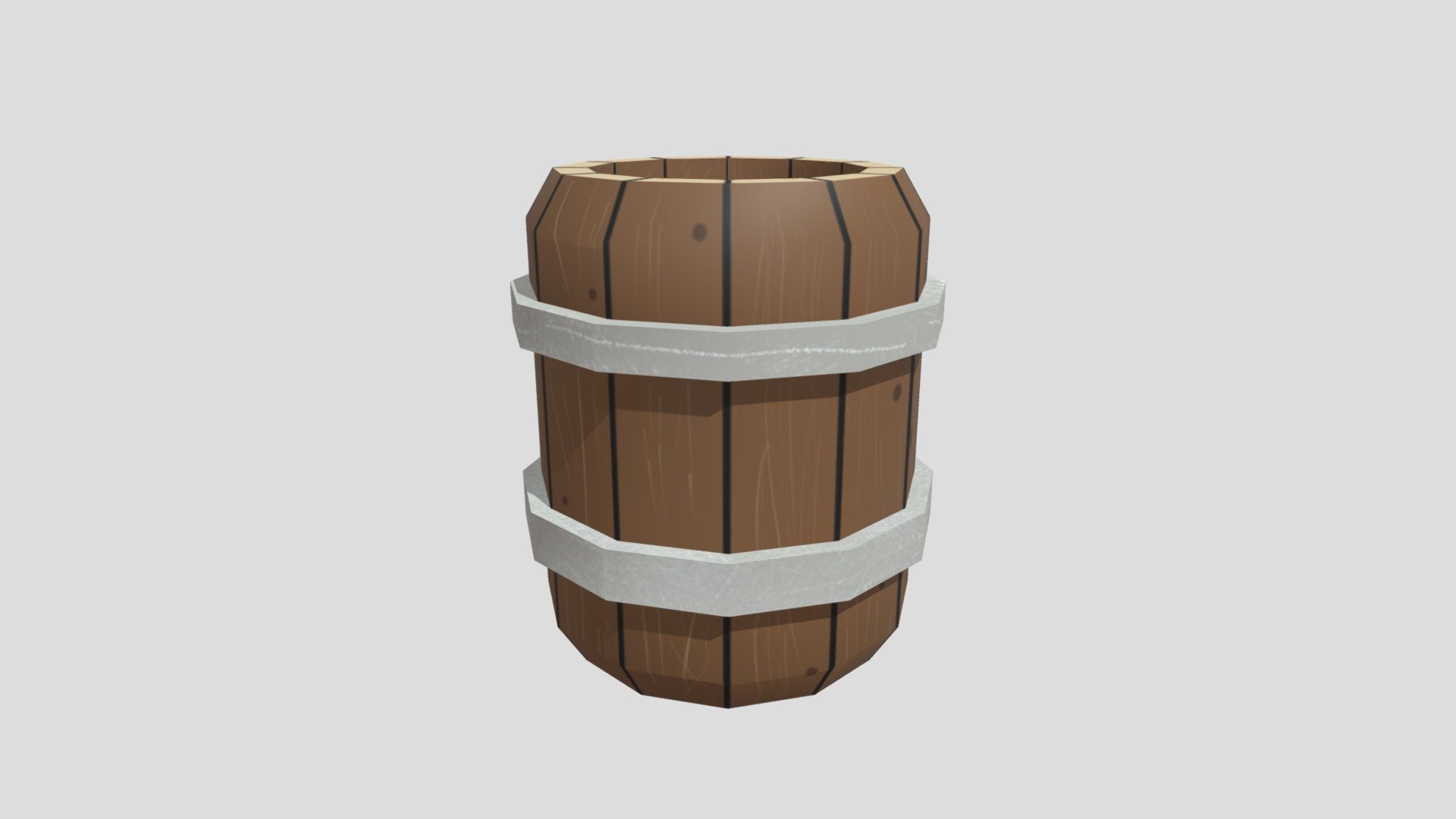 Barrel - Download Free 3D model by LiamMeeson [abde4e7] - Sketchfab