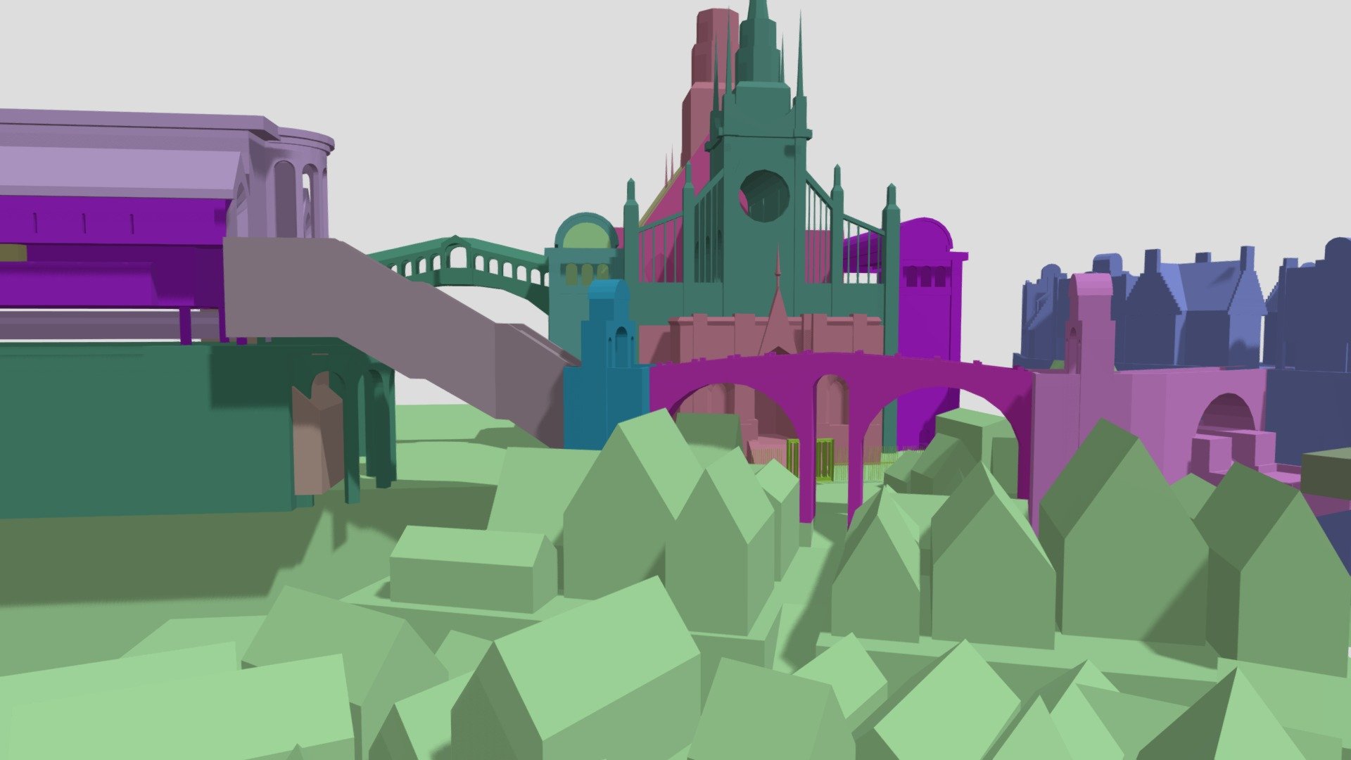 Bloodborne Map - Cathedral Ward 2 (Alpha Layout) - 3D model by ...