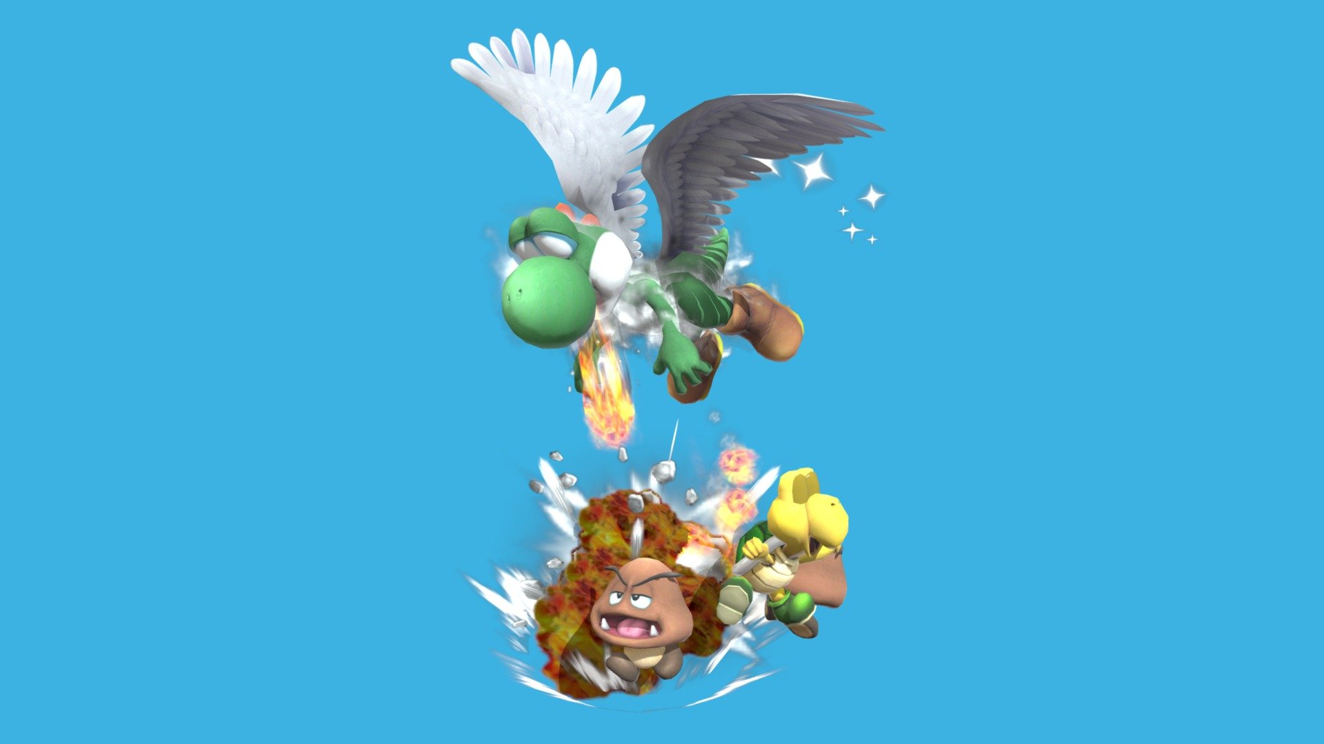 Super Smash Bros Brawl - Super Dragon Trophy - Download Free 3D model ...