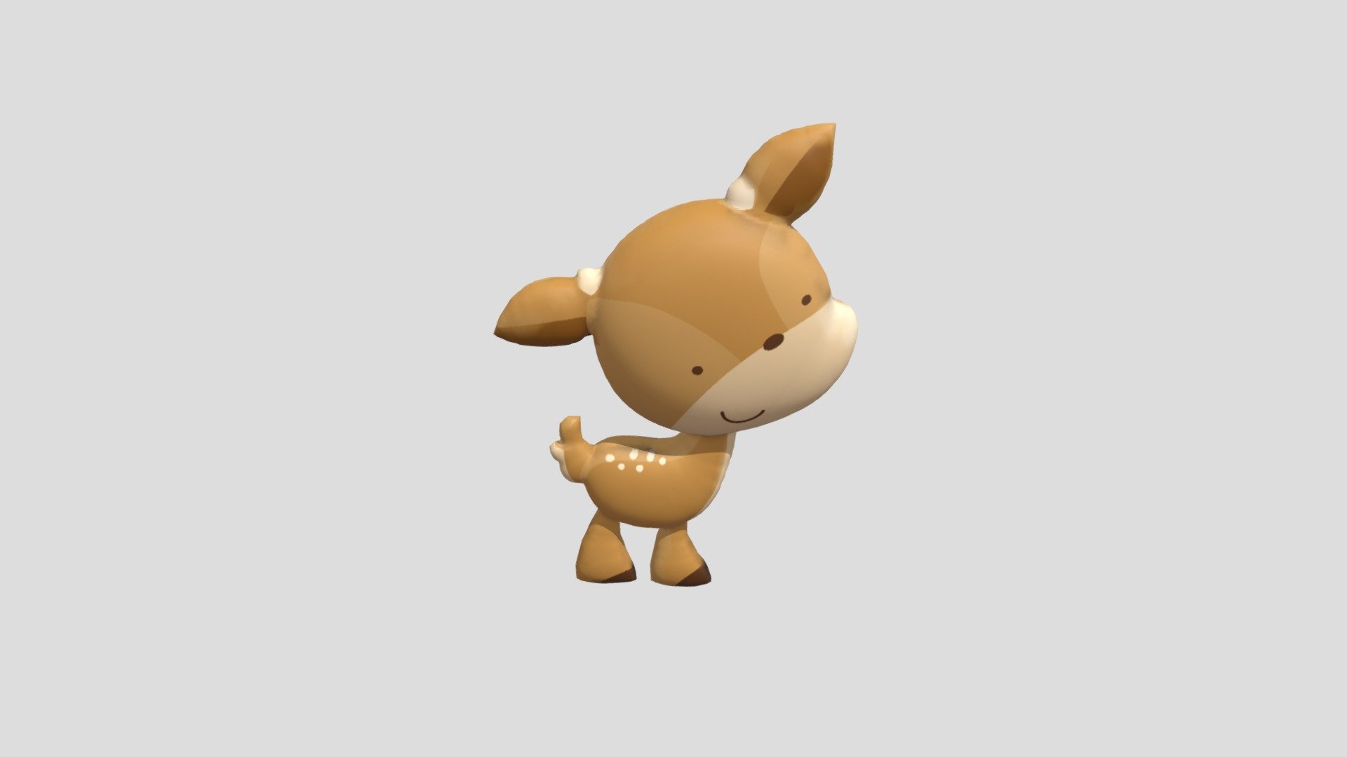 Rusa - 3D model by gitaramadia [abe135a] - Sketchfab